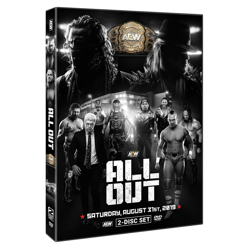 AEW – All Out 2019 Event 2 Disc DVD Set – Squared Circle Wrestling ...