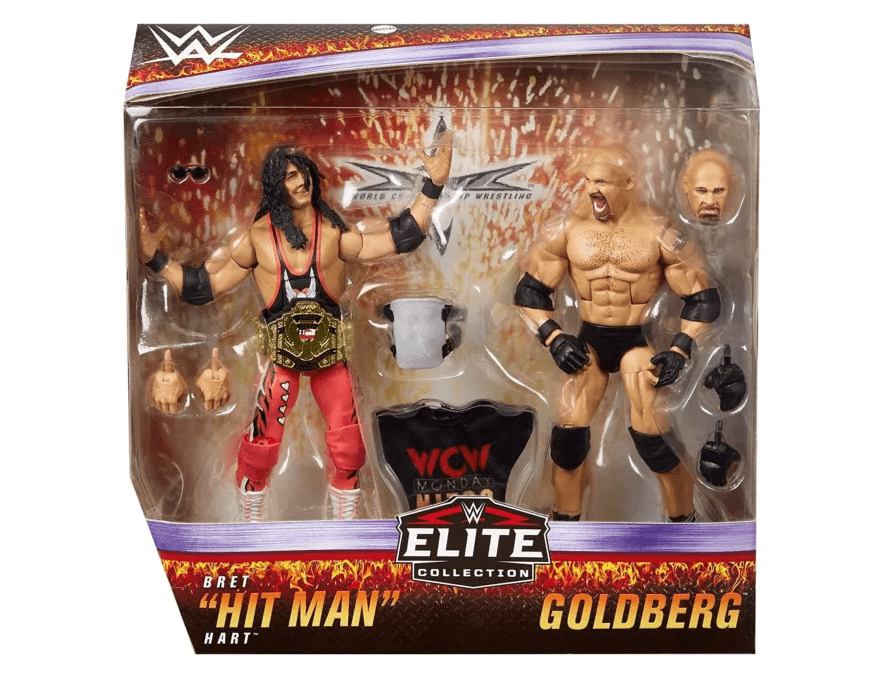 Goldberg & Bret Hart - WWE Elite 2-Pack | Squared Circle Wrestling ...